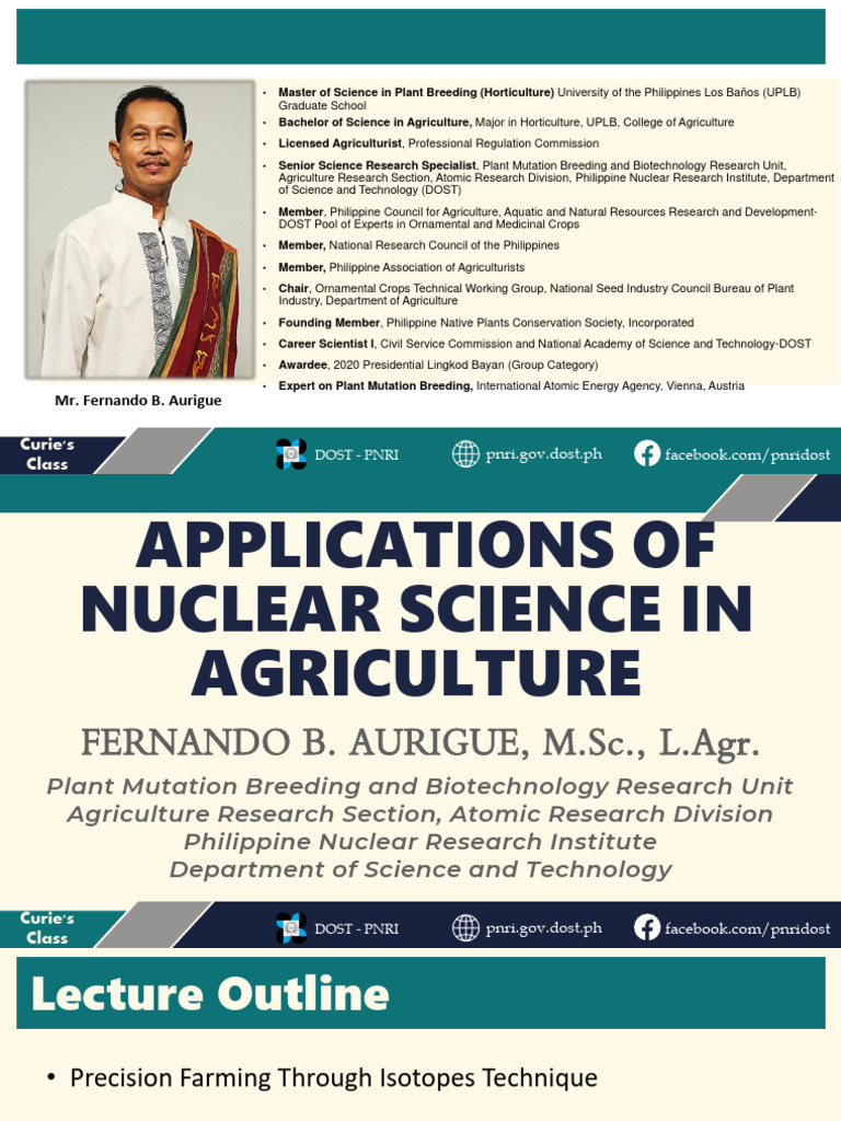 Applications of NST in Agriculture Science | PDF | Plants
