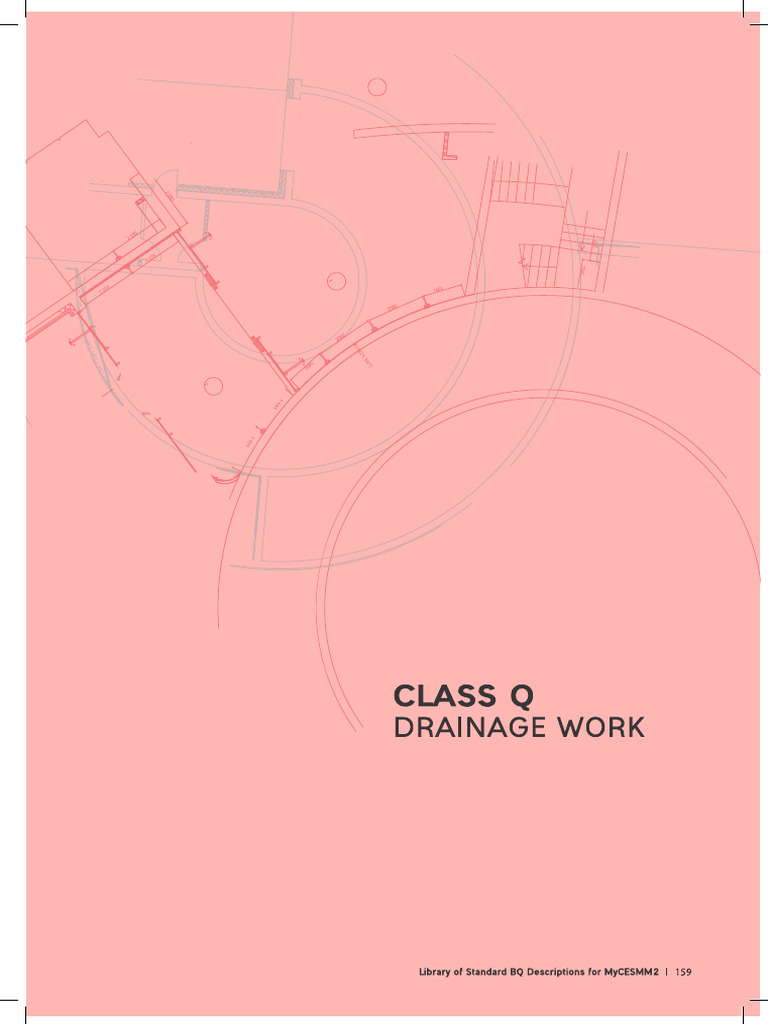 MyCESMM2 Library Class Q - Drainage Work | PDF