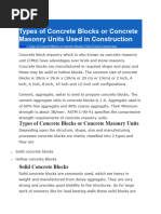 Solid Block Size Chart (4, 6, 8 Inch Block Size) - Buildpro Store | PDF ...
