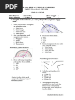 Soal Matematika Kelas 5 SD Bab 7 Sifat Bangun Datar Dan Bangun Ruang Dan Kunci Jawaban | PDF ...