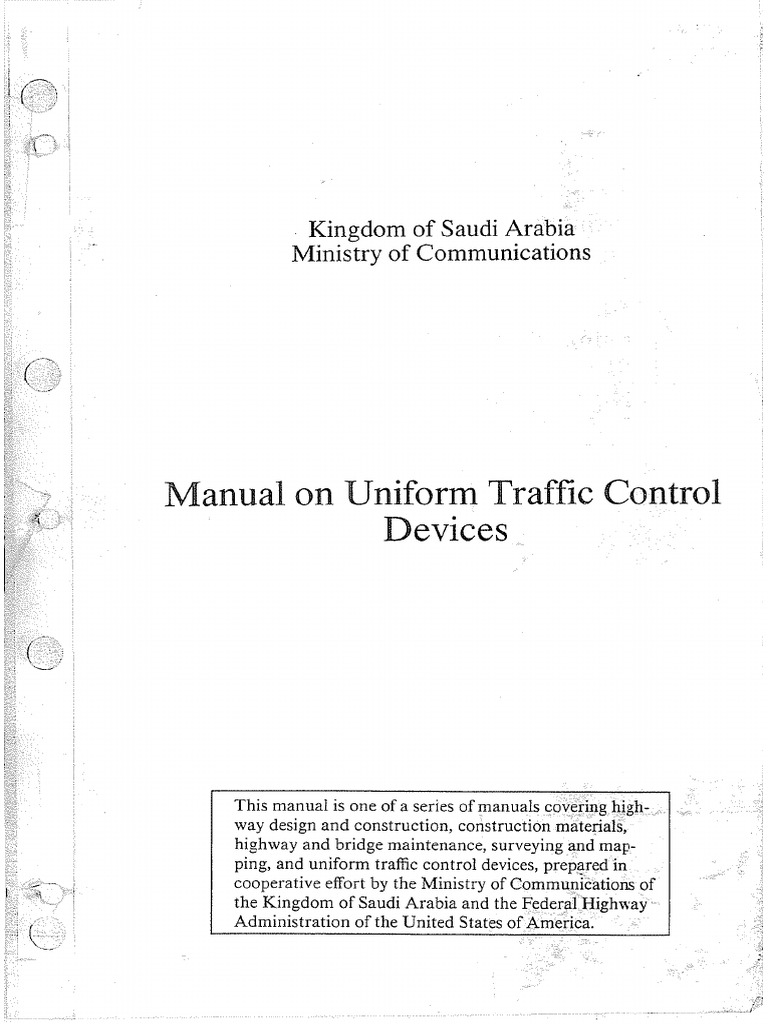 MUTCD_KSA | PDF