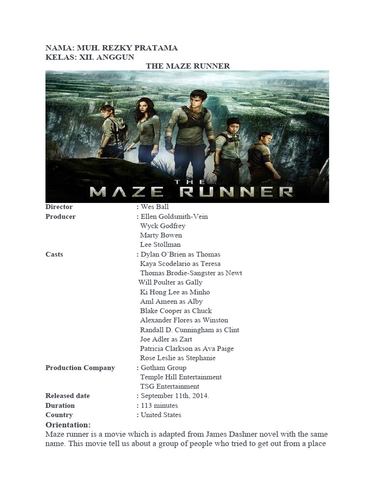 The Maze Runner | PDF