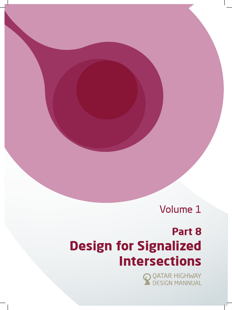 Vol1 - Part 08 - Design For Signalized Intersections - Cs - v3 | PDF ...
