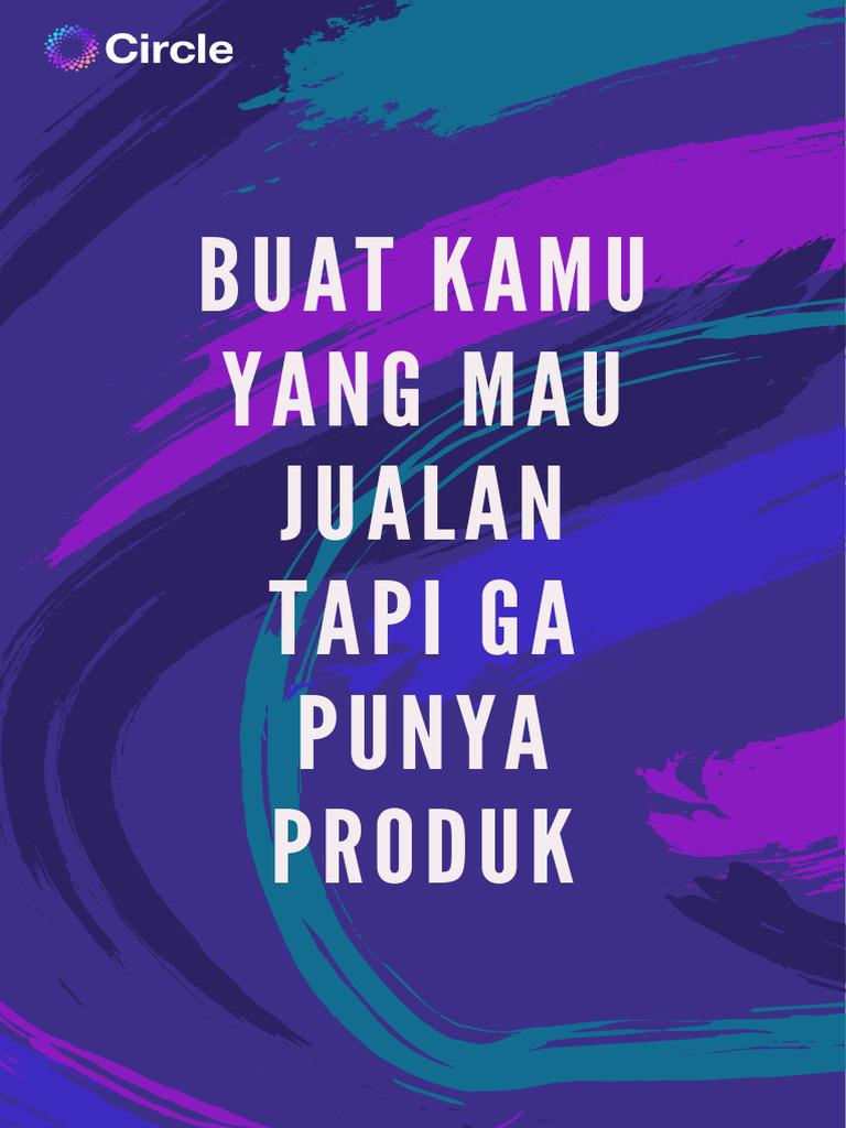 Buat Kamu Yang Ga Punya Produk | PDF