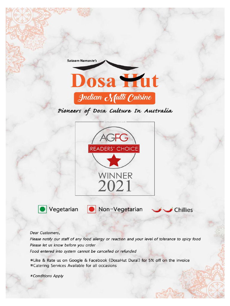 Dural Menu Compressed-1 | PDF