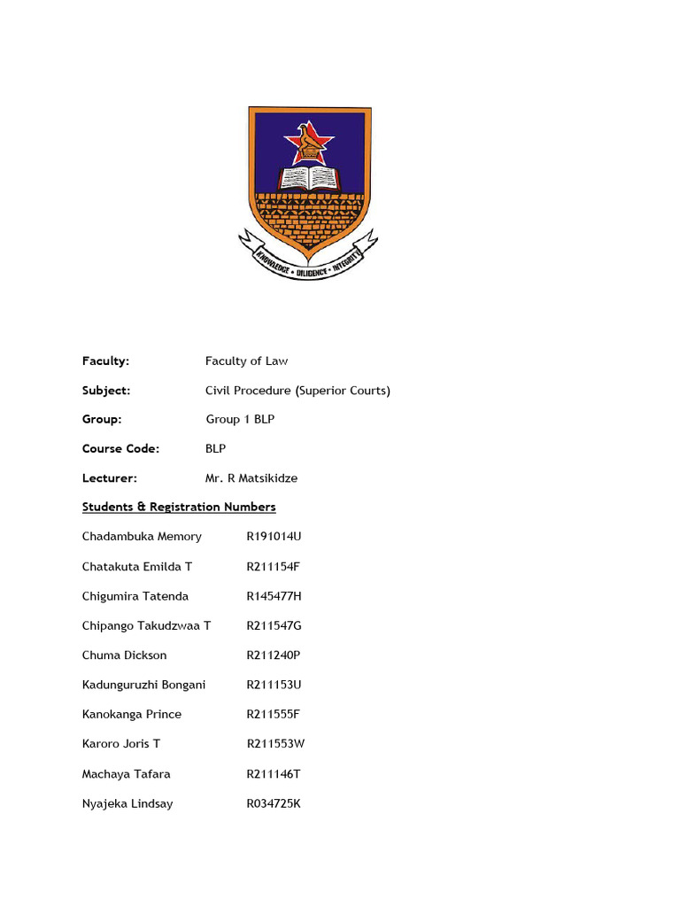 Civil Procedure Pdf Pleading Lawsuit