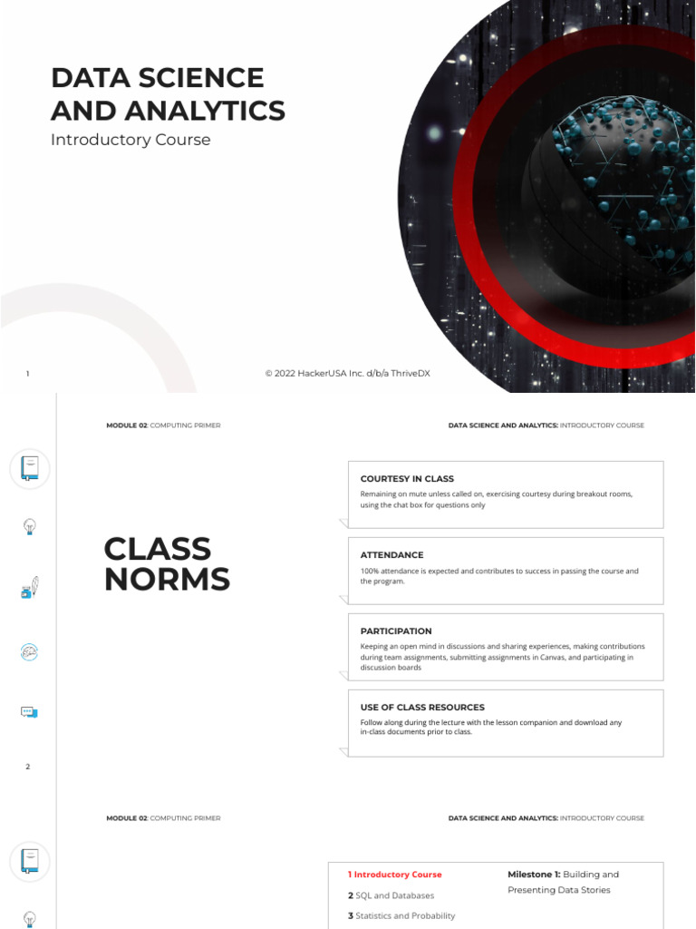 1.2 Computing Primer Slide Deck | PDF