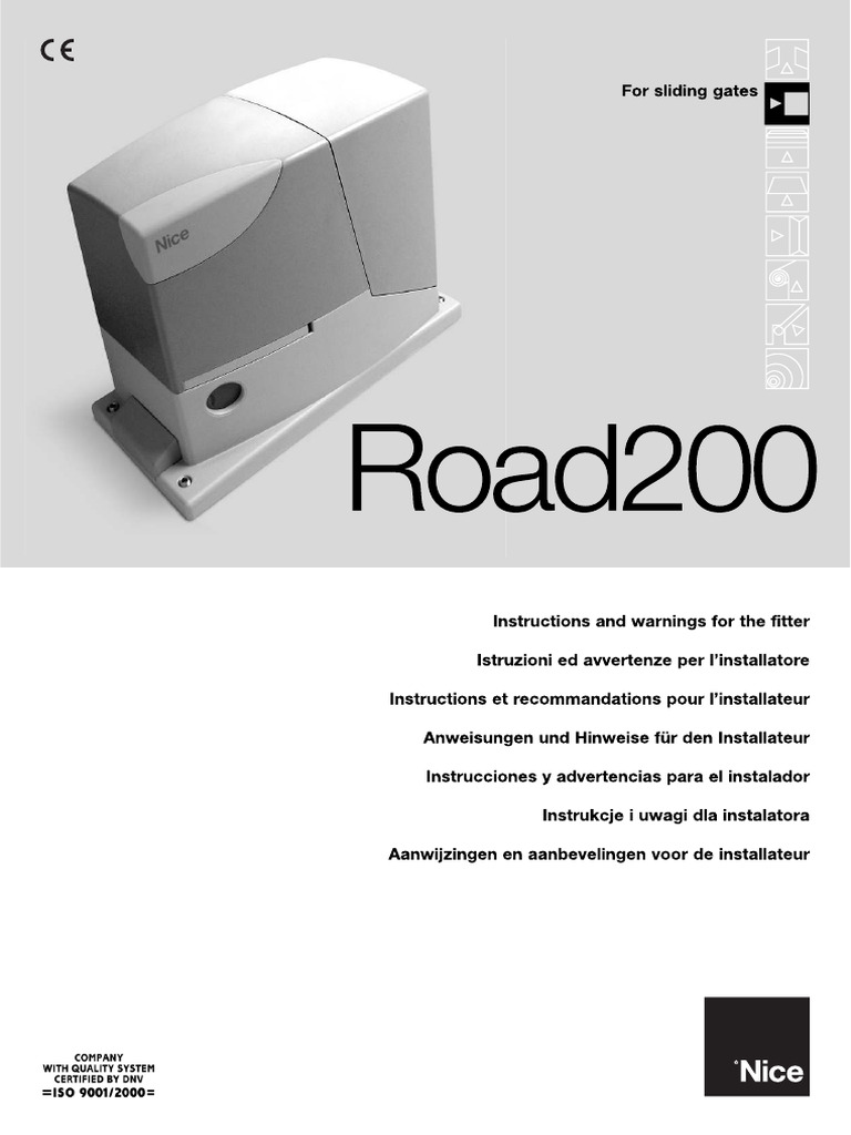 Motor Nice Road 200 | PDF