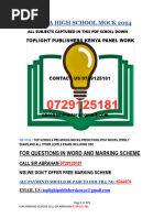 Bio F1 Rev - Sam Obare | PDF | Photosynthesis | Stoma