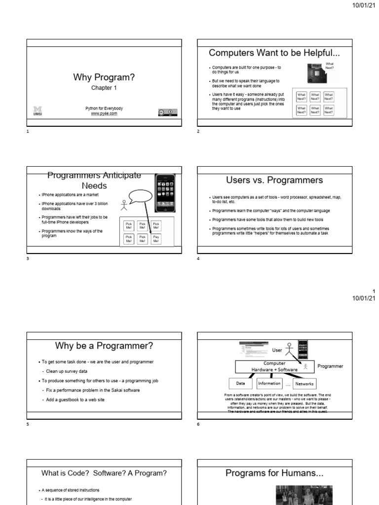 Pythonlearn 01 Intro | PDF Pythonlearn 01 Intro | PDF