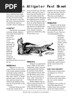 Average Weight of American Alligators | PDF | Pound (Mass) | Crocodile