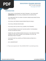 ETS - BMT Guide | PDF