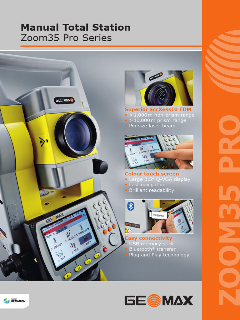 Geomax Zoom35 Pro Dat en | PDF