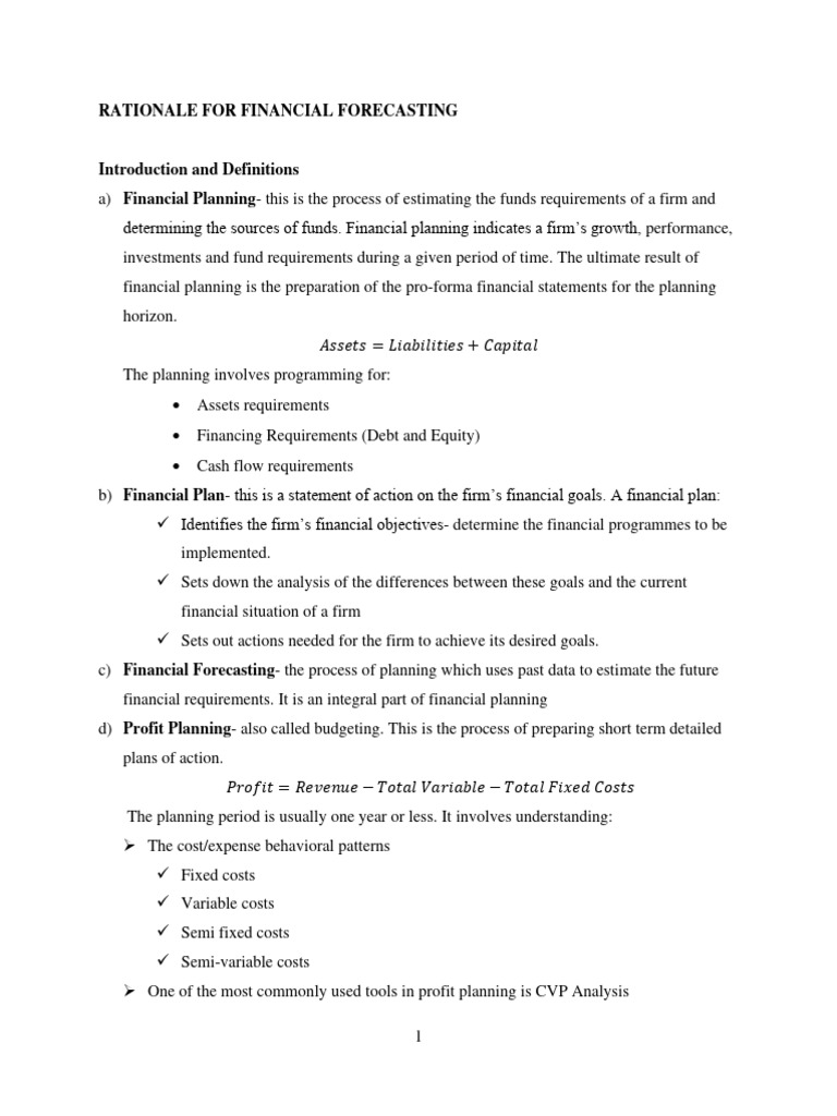 Financial Modeling and Forecasting Guide | PDF | Forecasting | Statistics