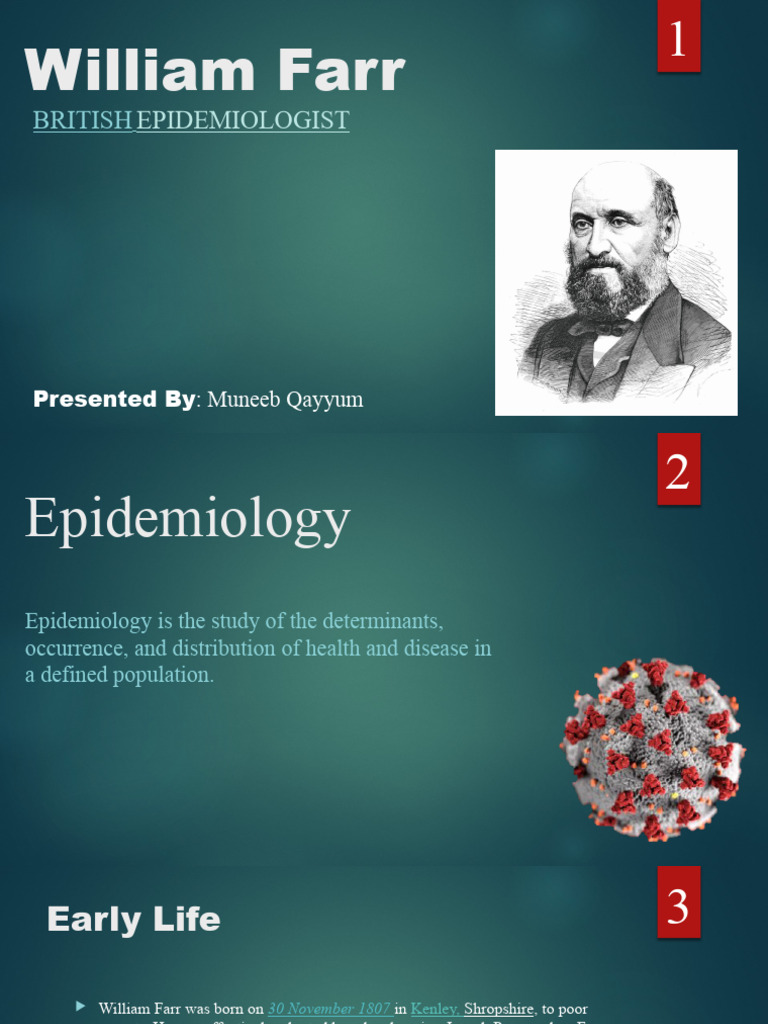 William Farr Detailed | PDF | Medical Humanities | Clinical Medicine