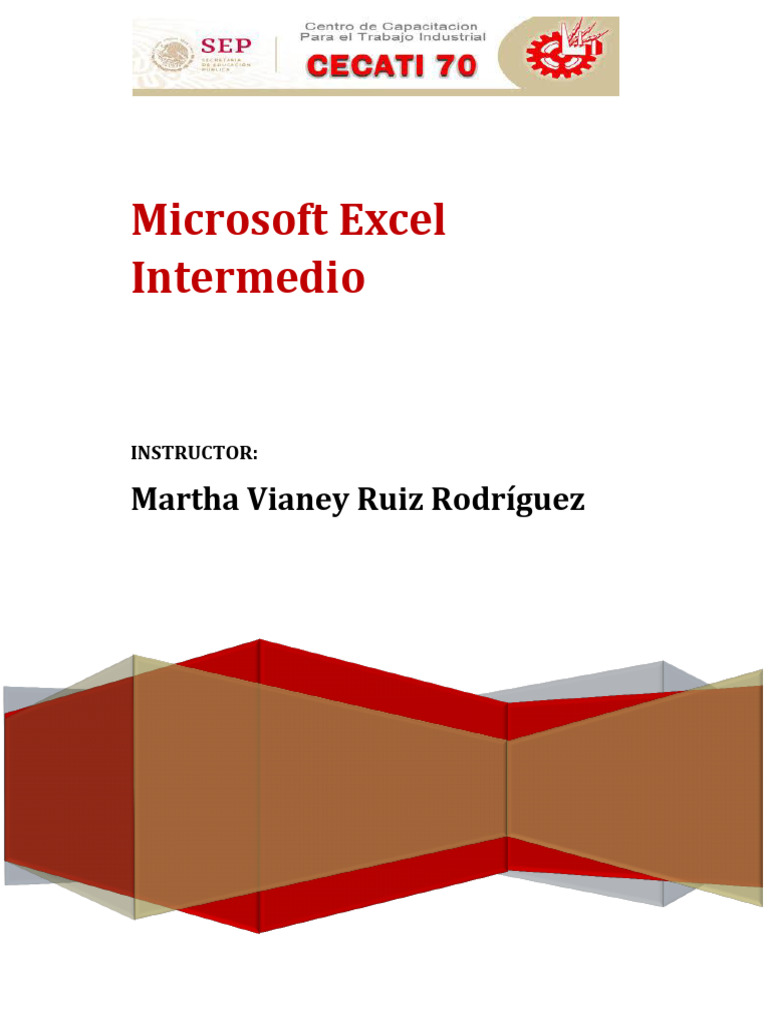 Excel Intermedio: Funciones y Fórmulas | PDF | Microsoft Excel | Hoja de cálculo