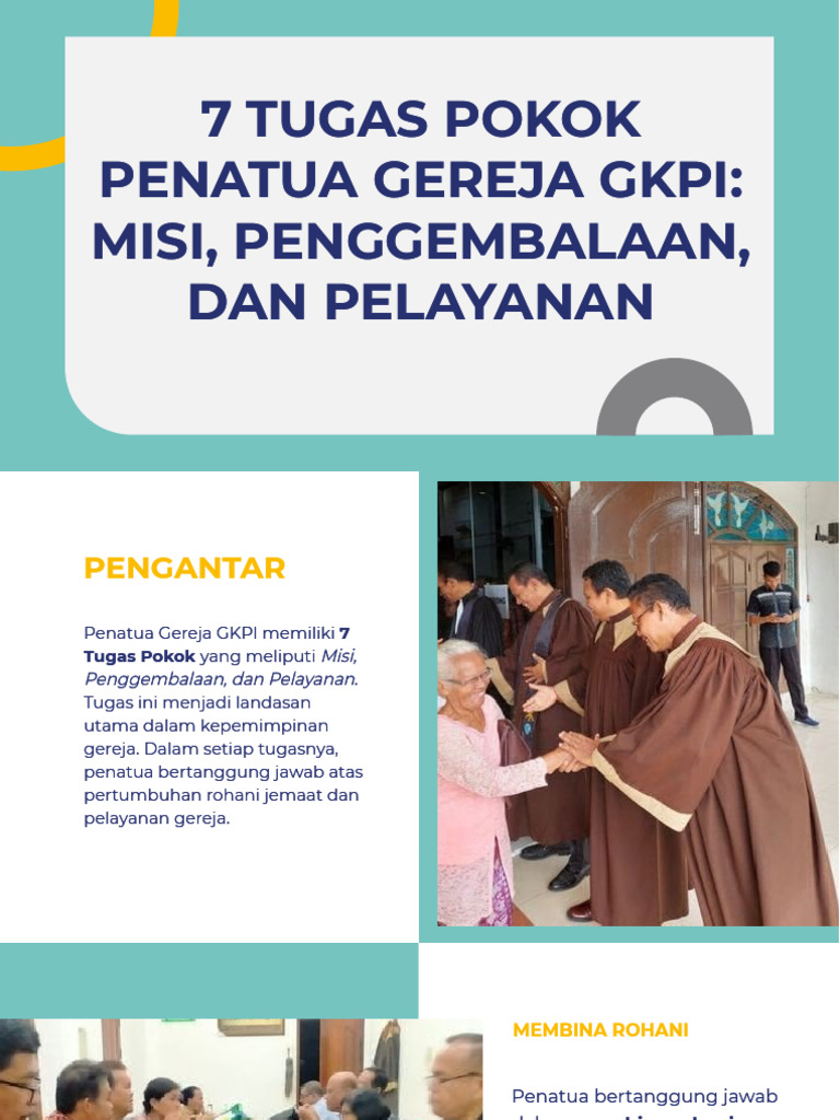 Wepik 7 Tugas Pokok Penatua Gereja Gkpi Misi Penggembalaan Dan ...