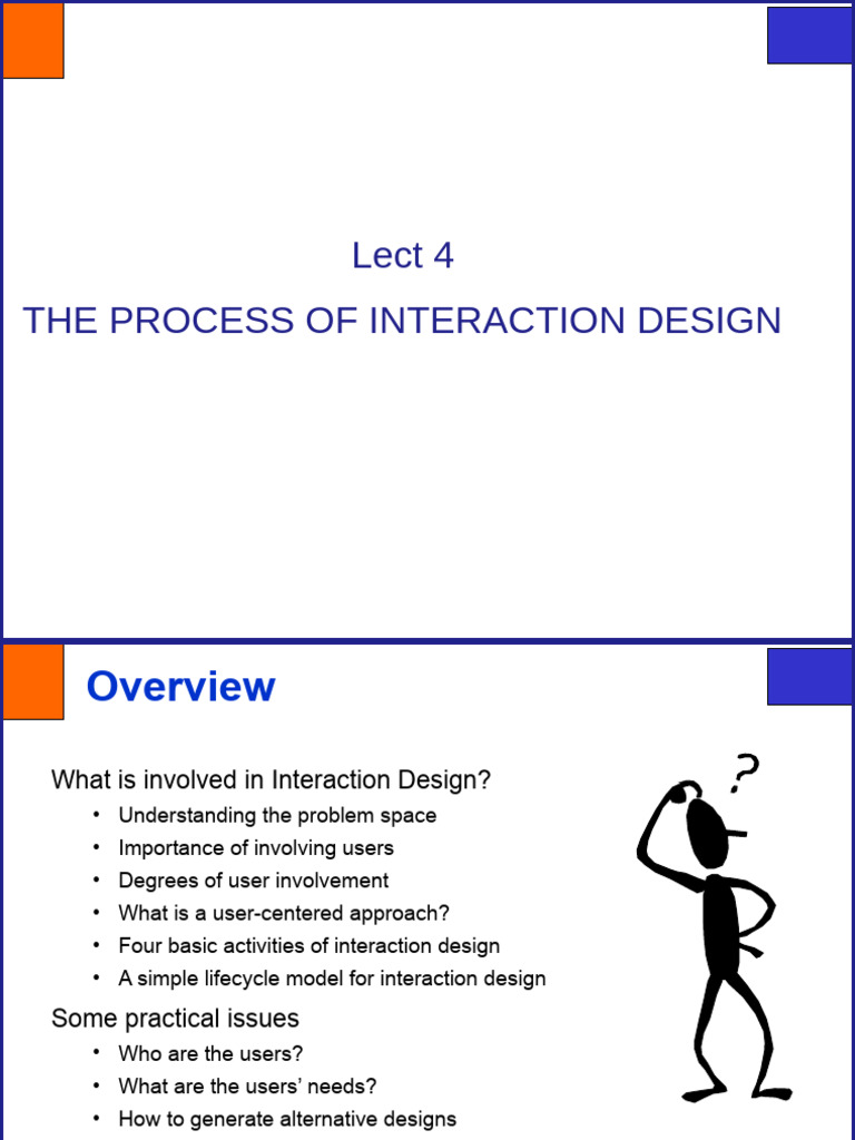 Lect4 - Interaction Design Process | Download Free PDF | Usability ...