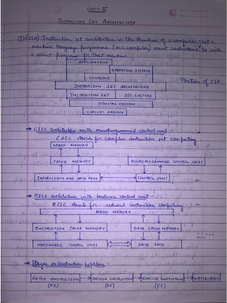 Notes Cs 605 Advance Computer Architecture Unit 2 Pdf