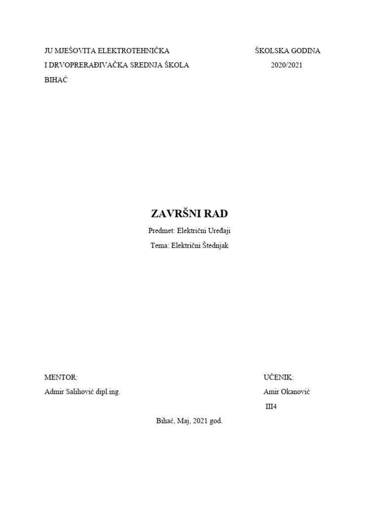 Završni Rad | PDF