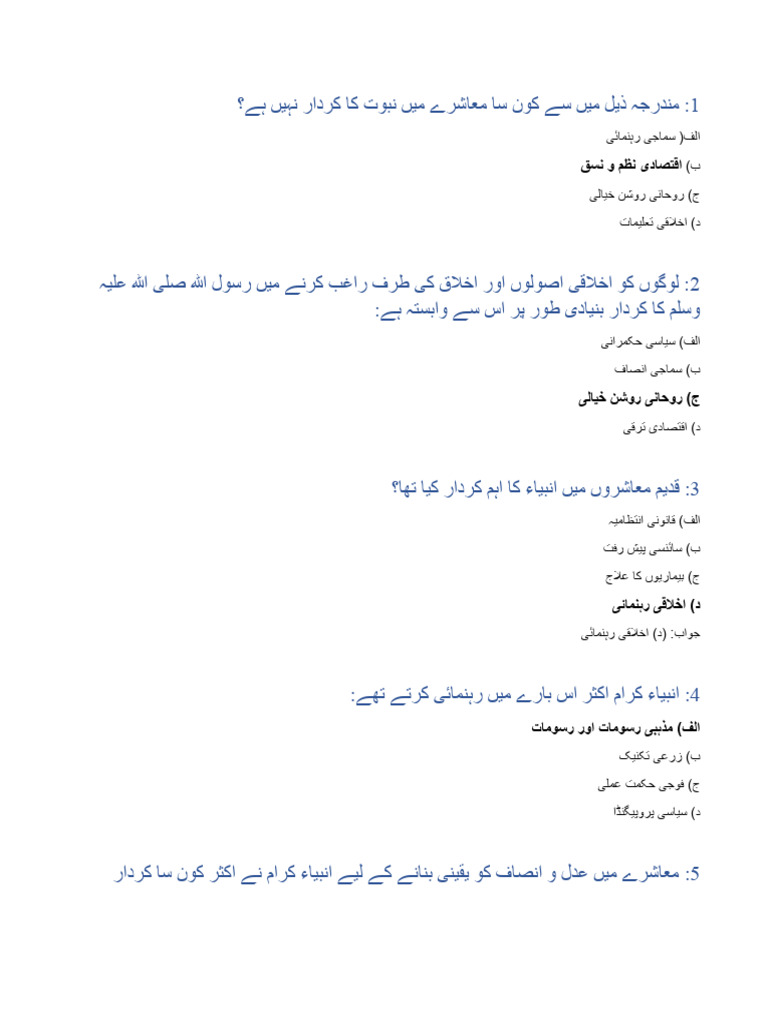 Islamiyat Assignment | PDF