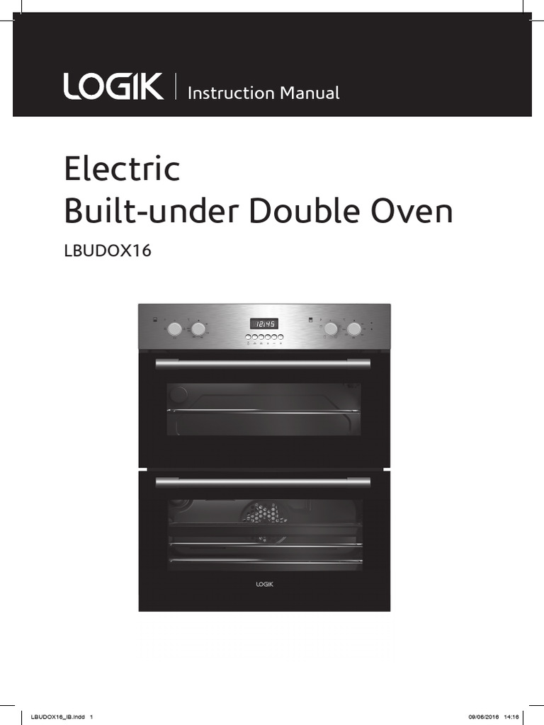 LOGIK Builit Under Double Electric Oven - Stainless Steel LBUDOX16 ...