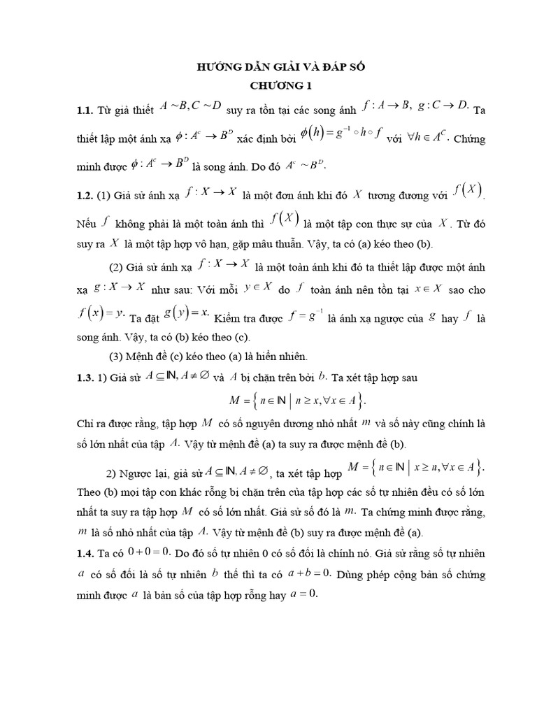 Huong Dan Giai Bai Tap So Hoc | PDF