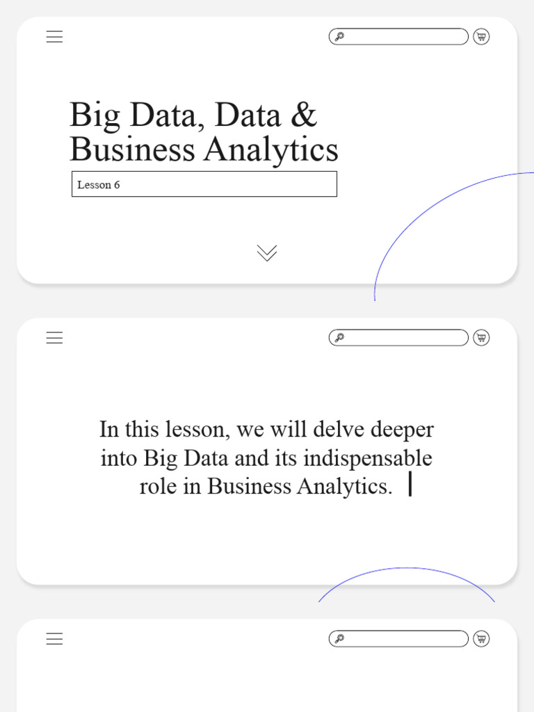 Lesson 6 Big Data, Data & Business Analytics | PDF | Databases | Relational Database