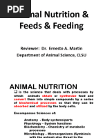 Animal Nutrition Notes PDF | PDF | Digestion | Ruminant