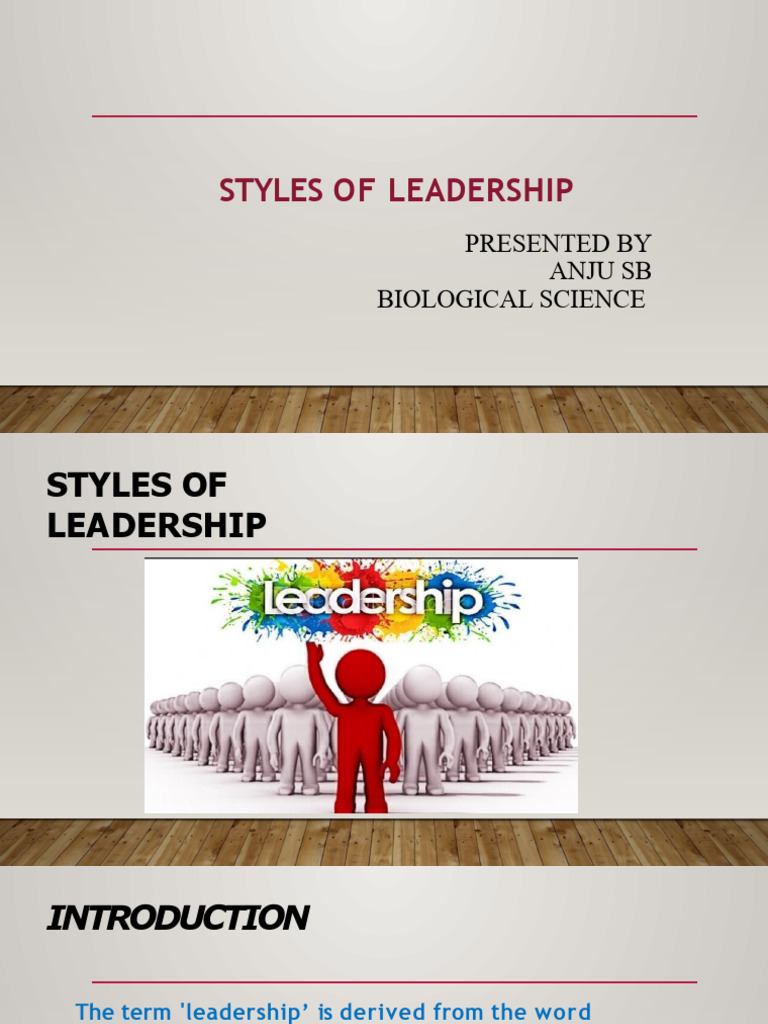 Leadership Styles Explained: Overview | PDF | Leadership | Political ...