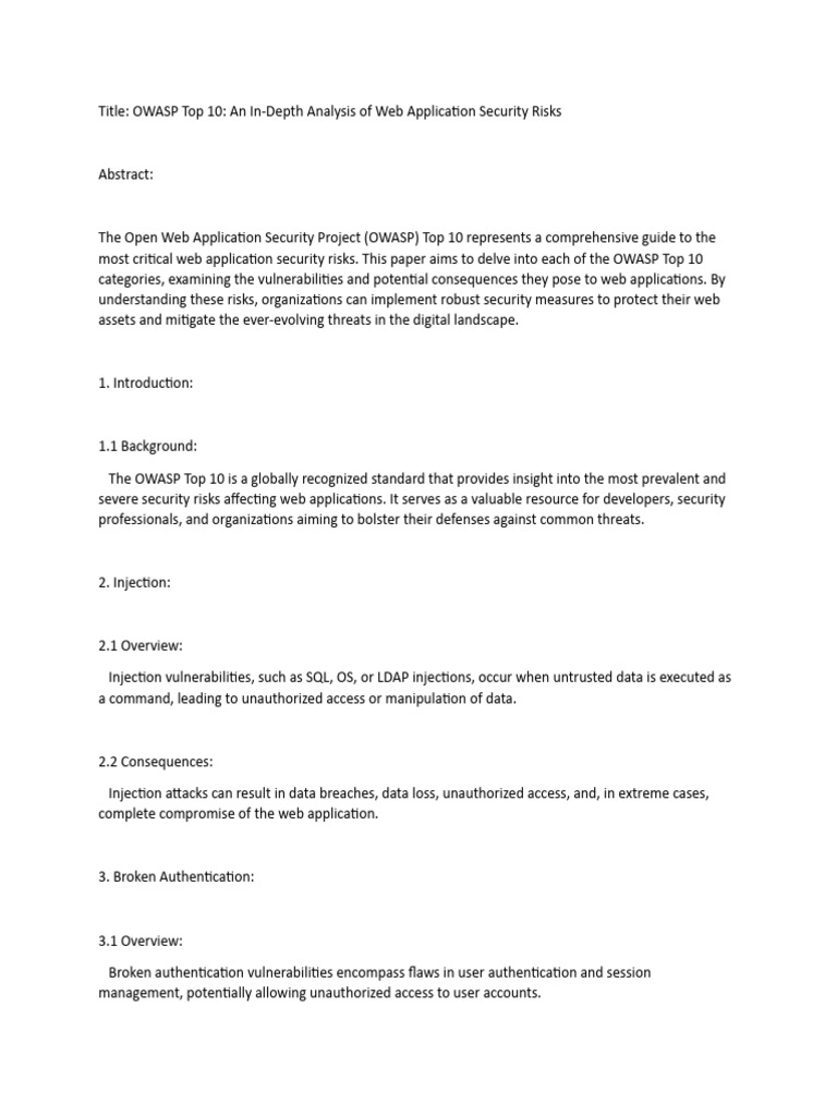 OWASP | PDF