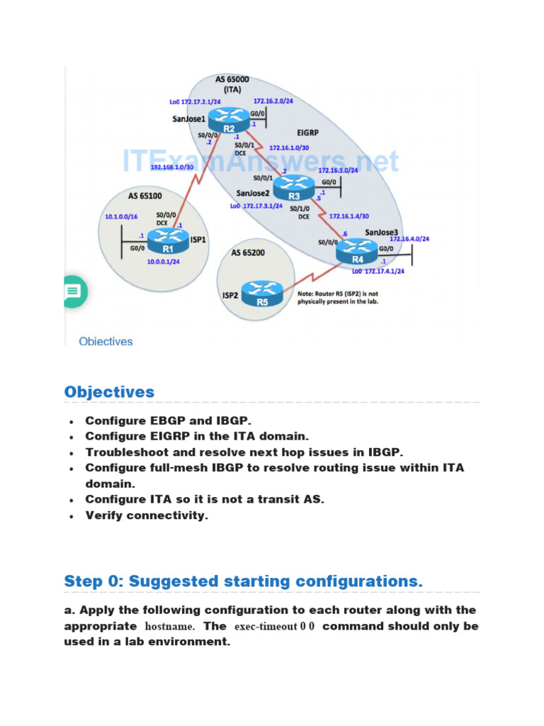 Bgp Lab Pdf Router Computing Routing