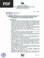 PNP Memorandum Circular No 20 2020 | PDF