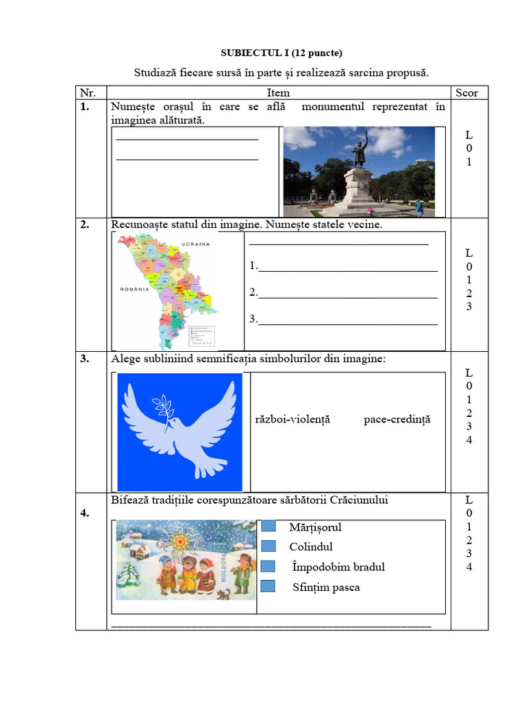 Test Examen Ces Caprita V1 | PDF