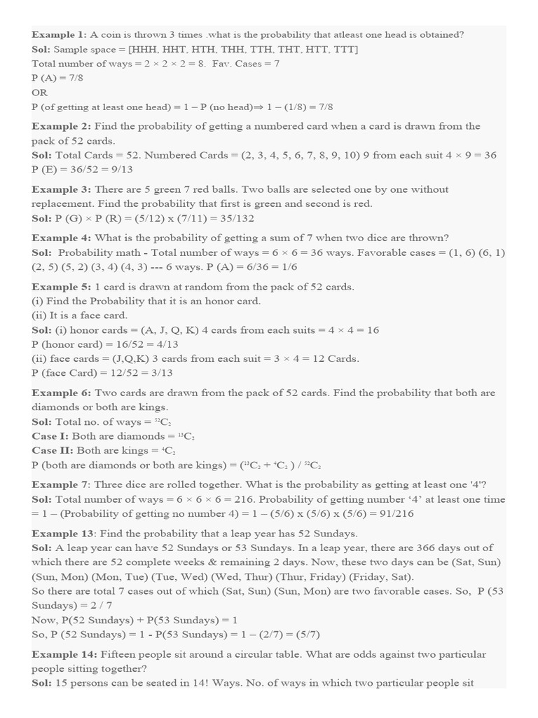 probability example | PDF