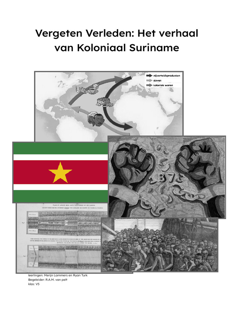 Slavernij in suriname | PDF