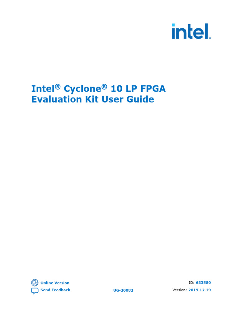 Ug c10 LP Eval Kit 683580 666811 | PDF | Field Programmable Gate Array ...