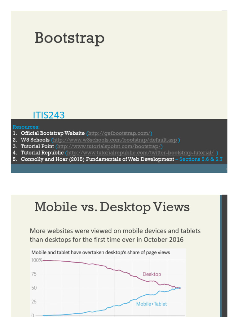 Bootstrap5 ITIS243 | PDF | Bootstrap (Front End Framework) | World Wide Web Bootstrap5 ITIS243 | PDF | Bootstrap (Front End Framework) | World Wide Web