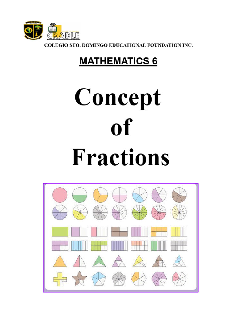 Understanding Fractions for Grade 6 | PDF | Division (Mathematics ...