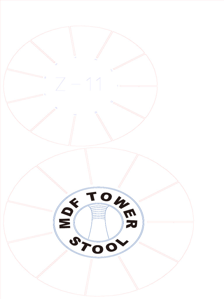 MDF Tower Stool v2 1 | PDF