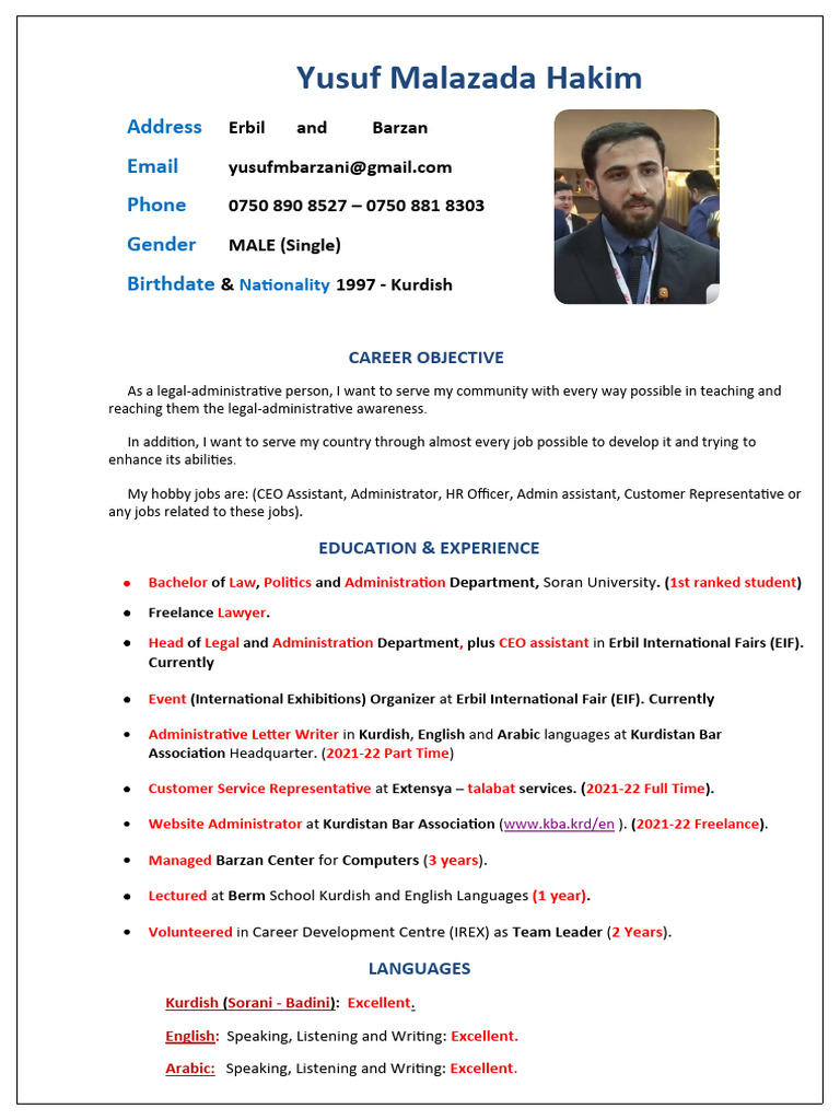 CV-E-Yousif Malazada 2023 Oct | PDF