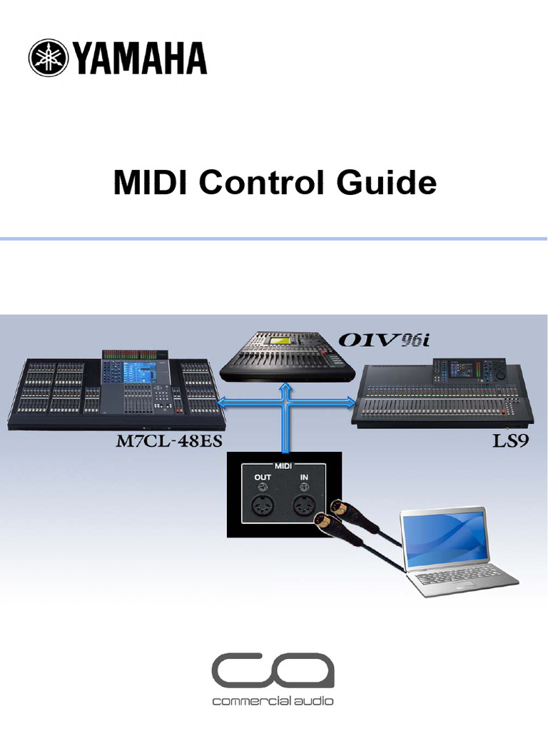 MIDI Control Guide v2 | PDF | Music Technology | Sound Technology