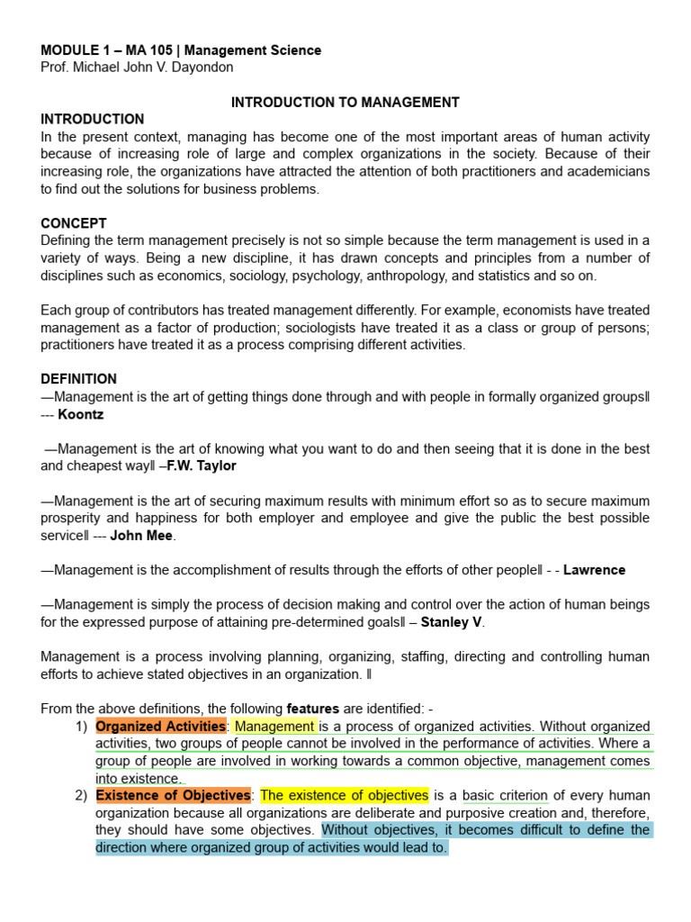 Ma 105 Module 1 | PDF | Science | Knowledge