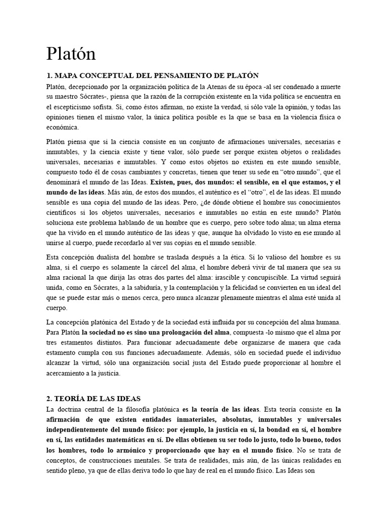 Platón 2020 | PDF