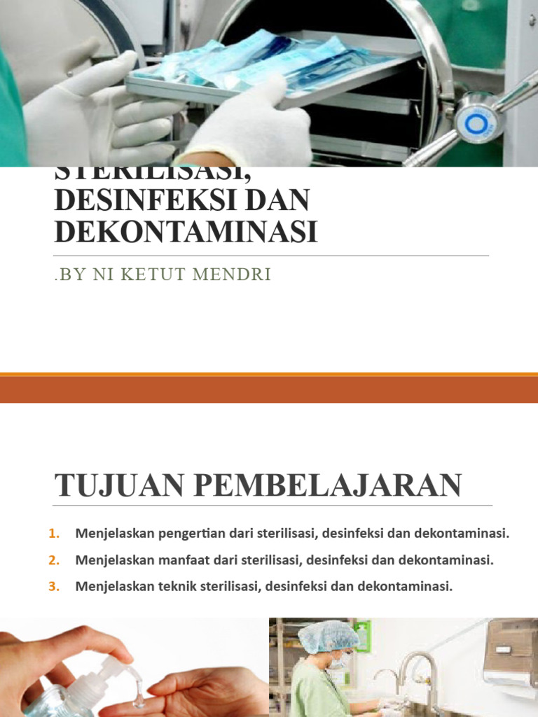 Sterilisasi | PDF | Sains & Matematika