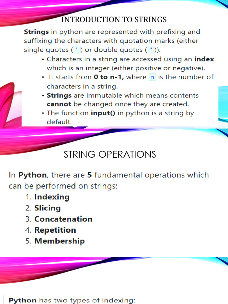 Unit4python 1 1 Pdf Parameter Computer Programming String Computer Science 