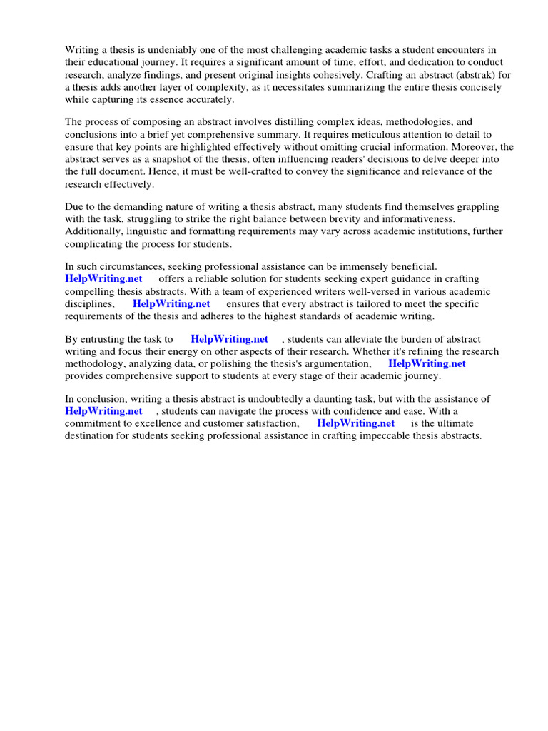 Abstrak NG Isang Thesis | PDF | Abstract (Summary) | Tagalog Language