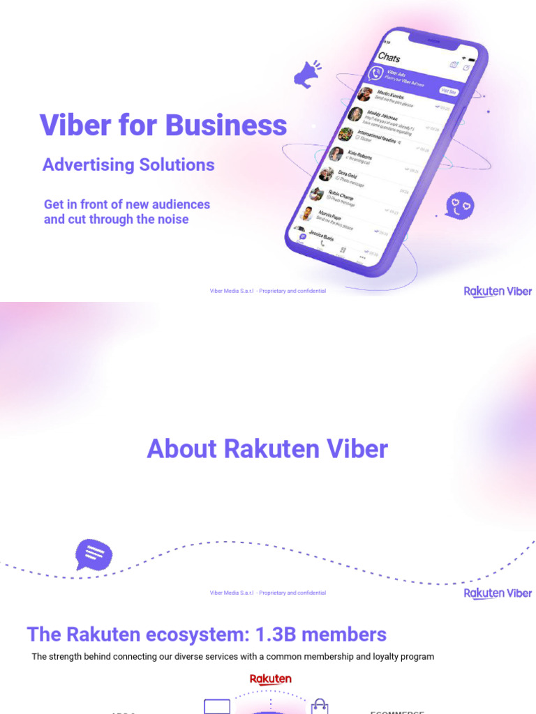 Viber For Business - Advertising Solutions-2 | PDF | Snapchat | Brand