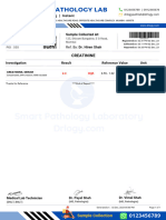 Blood Group Test Report for Mr. Bhaumik | PDF