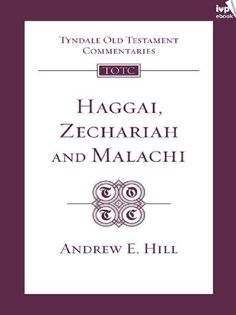 26 Tyndale Comentario Al Antiguo Testamento Hageo, Zecarias y Malaquias ...